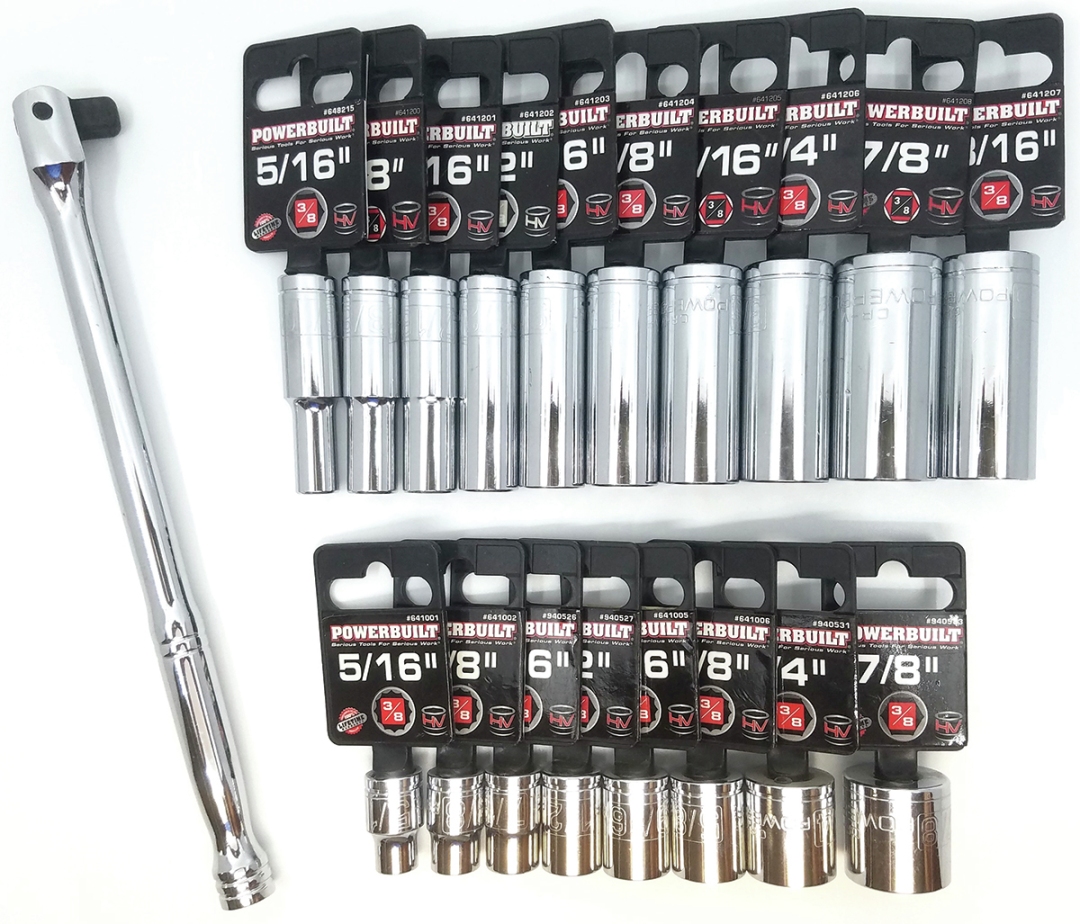 MBS Omaha, a div. of Omaha Distributing Co., Inc: Powerbuilt 19 PC 3/8 ...
