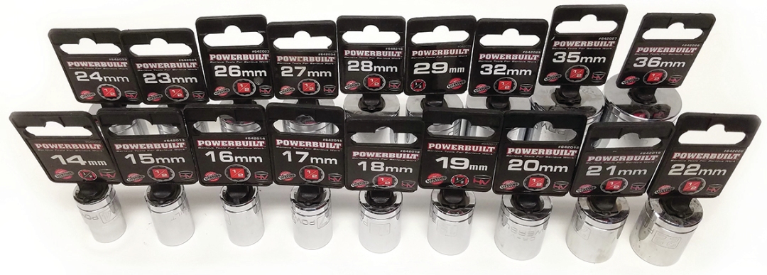 MBS Omaha, a div. of Omaha Distributing Co., Inc: Powerbuilt 18 PC 1/2 ...