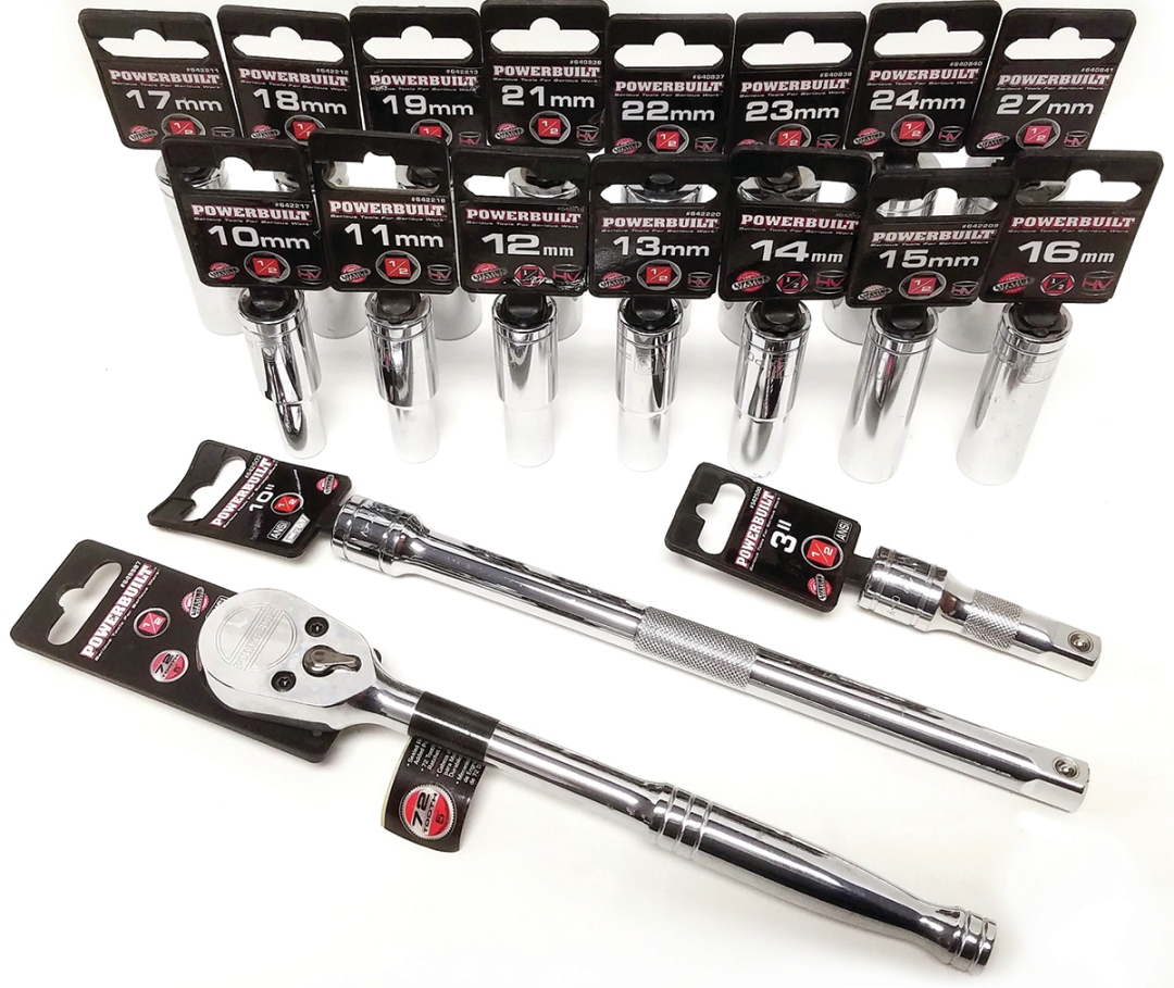 MBS Omaha, a div. of Omaha Distributing Co., Inc: Powerbuilt 18 PC 1/2 ...