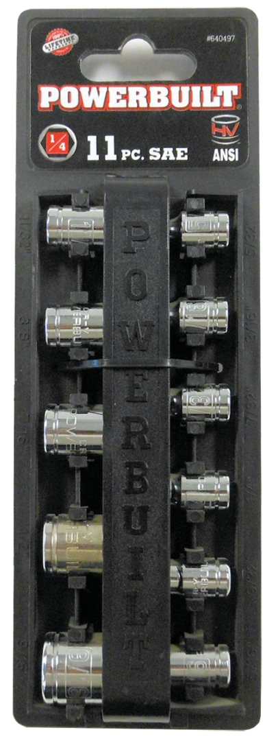 MBS Omaha, a div. of Omaha Distributing Co., Inc: Powerbuilt 11 PC 1/4 ...