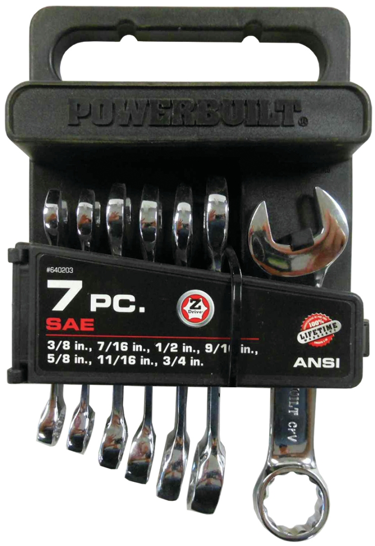 MBS Omaha, a div. of Omaha Distributing Co., Inc: Powerbuilt 7 PC SAE ...