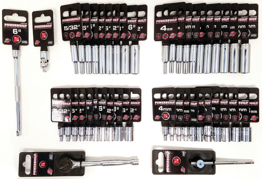 MBS Omaha, a div. of Omaha Distributing Co., Inc: Powerbuilt 46 PC 1/4 ...